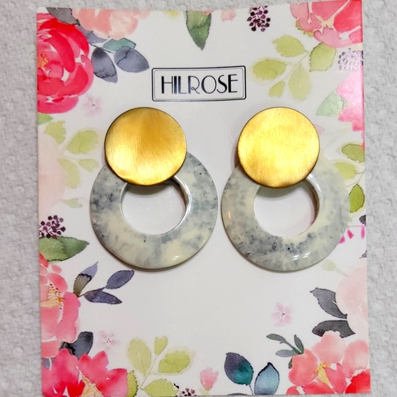 Hilrose | Jewelry | Hilrose Resin With Sprinkle Boho Fashion Loop ...